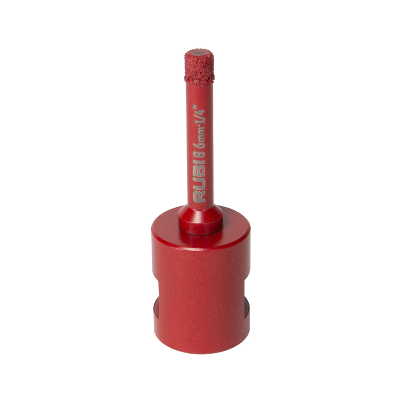 Rubi Dry Gres Premium Diamond Tile Drill Bit - 6mm - 06900 for sale ...